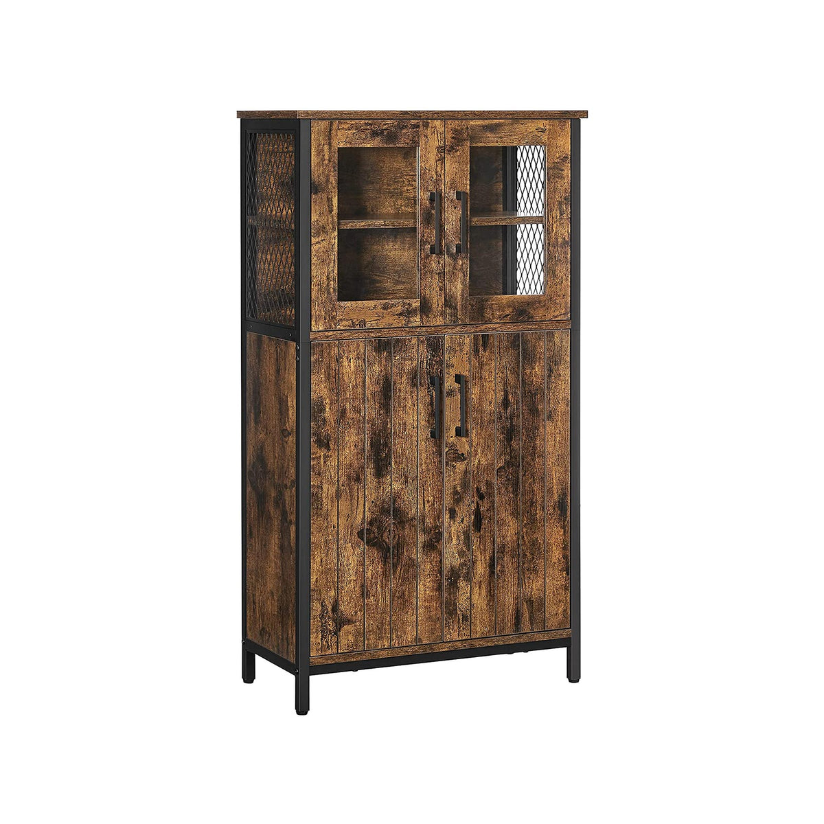 Vasagle Sideboard Mit Türen Aus Glas Songmics Home