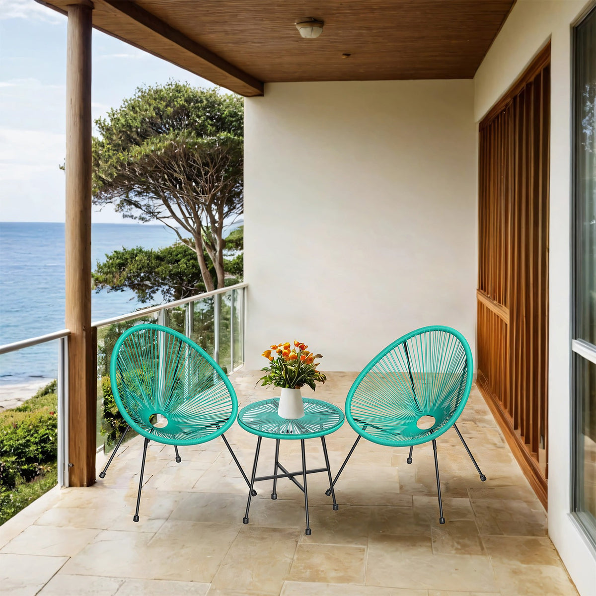 SONGMICS Gartenmöbel 3er Set | SONGMICS HOME