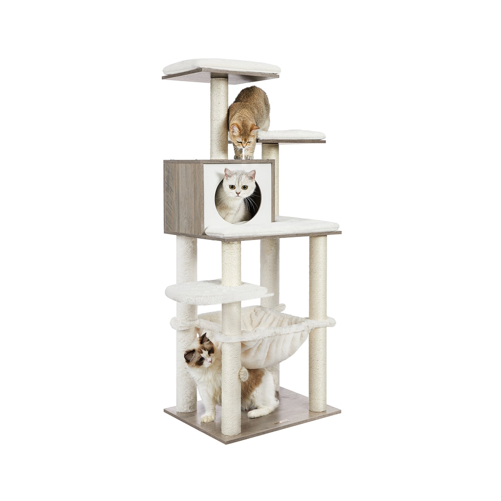 Modern Katzenbaum Vintagebraun | FEANDREA