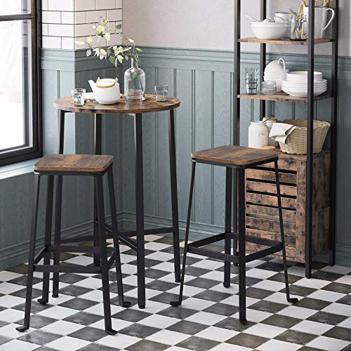 Vasagle Barhocker 2er Set Industrie Design Songmics Home